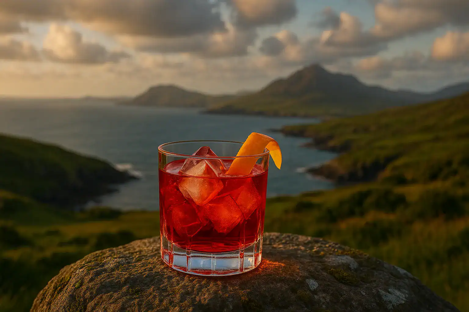 Irish Negroni Recipe | A Bold County Kerry Classic With Muckross Irish Gin